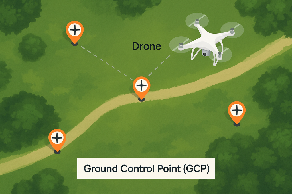A Guide to Using Ground Control Points for Surveying with Drones